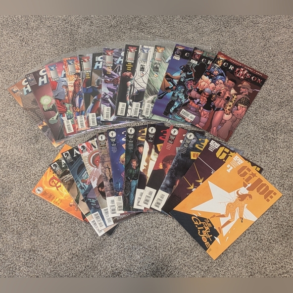 Top Cow | Accents | 25 Top Cow Dark Horse Buffy Vampire Slayer Gi Joe ...